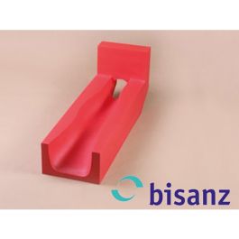 Beinlagerungsschiene mit Fersenausschnitt